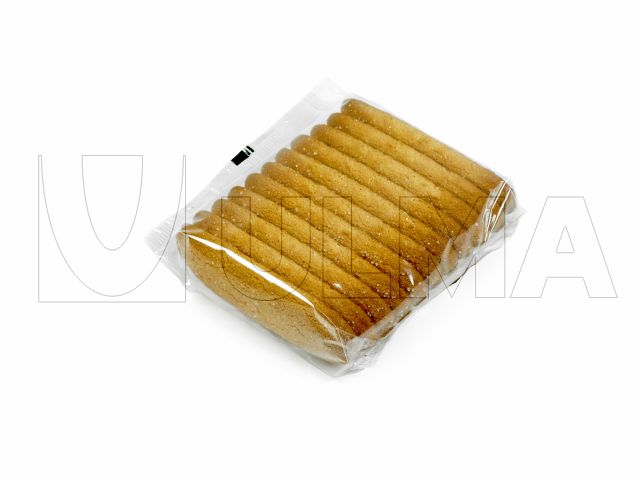 Biscuits packaging in flow pack wrapper (HFFS) — ULMA Packaging