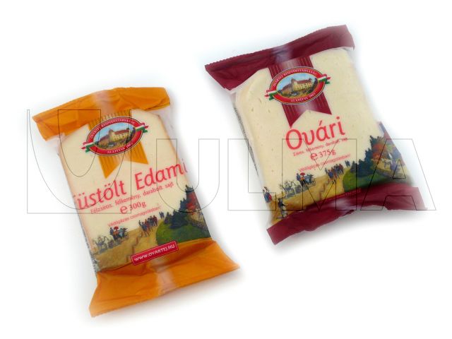 Cheese packaging in flow pack wrapper (HFFS) in modified atmosphere ...
