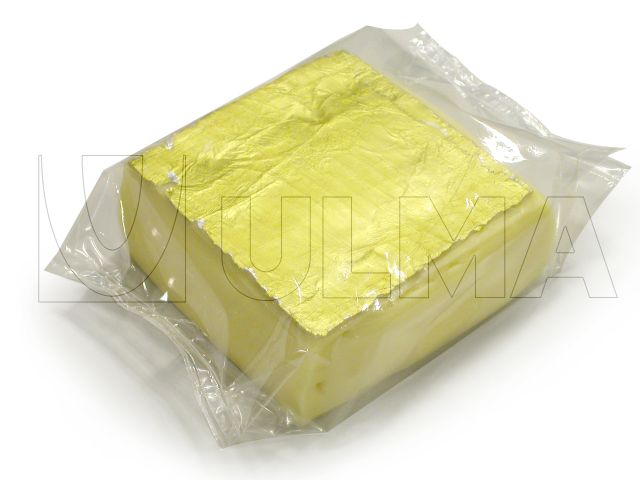 Cheese portions packaging in flow pack wrapper (HFFS) in vacuum bag ...