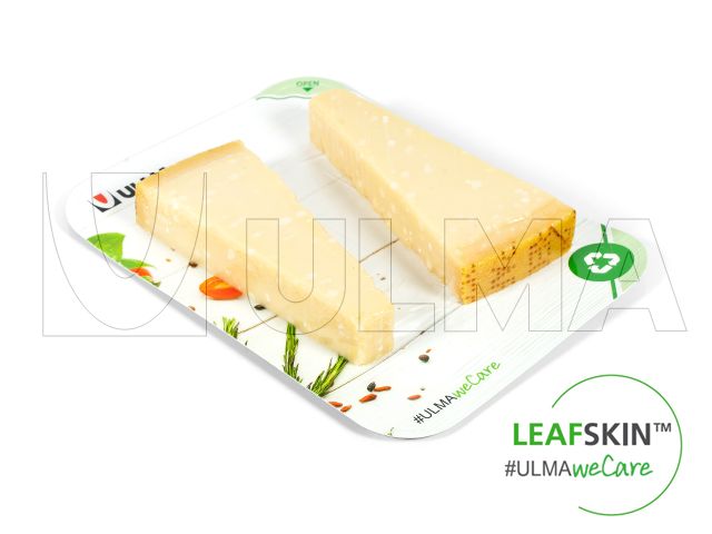Parmigiano-Reggiano cheese packaging in LeafSkin(TM) traysealing ...