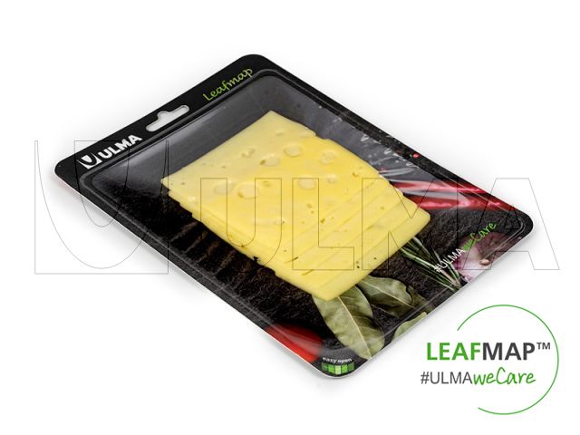 Cheese slices packaging in LeafMap(TM) traysealing sustainable solution ...