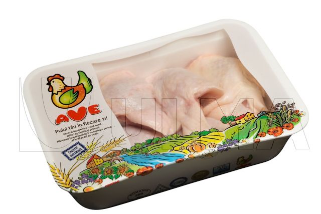 Chicken cut-up packaging in flow pack wrapper (HFFS) in Modified ...