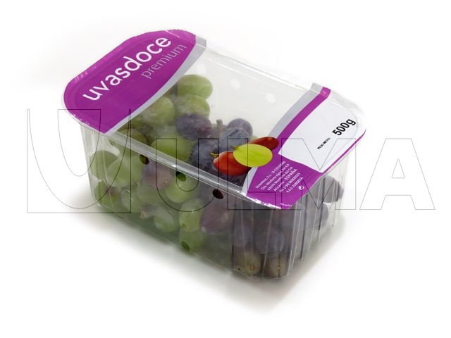 Grapes packaging in traysealing — ULMA Packaging